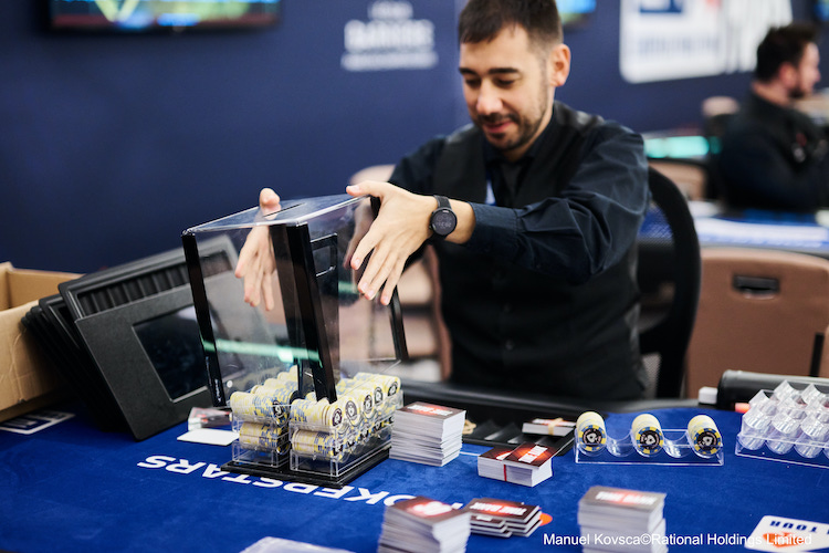 A rare glimpse inside the EPT chip room - PokerStars Blog