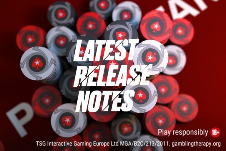 PokerStars release notes: Improvements, fixes and new games