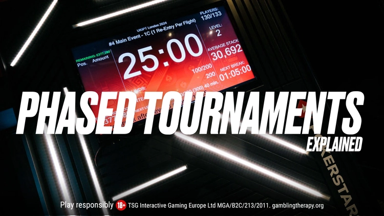 Phased tournaments: What they are & how they work - PokerStars